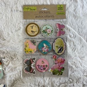 Crafters Square | Art | New Crafters Square Handmade Sticker Packs Set ...